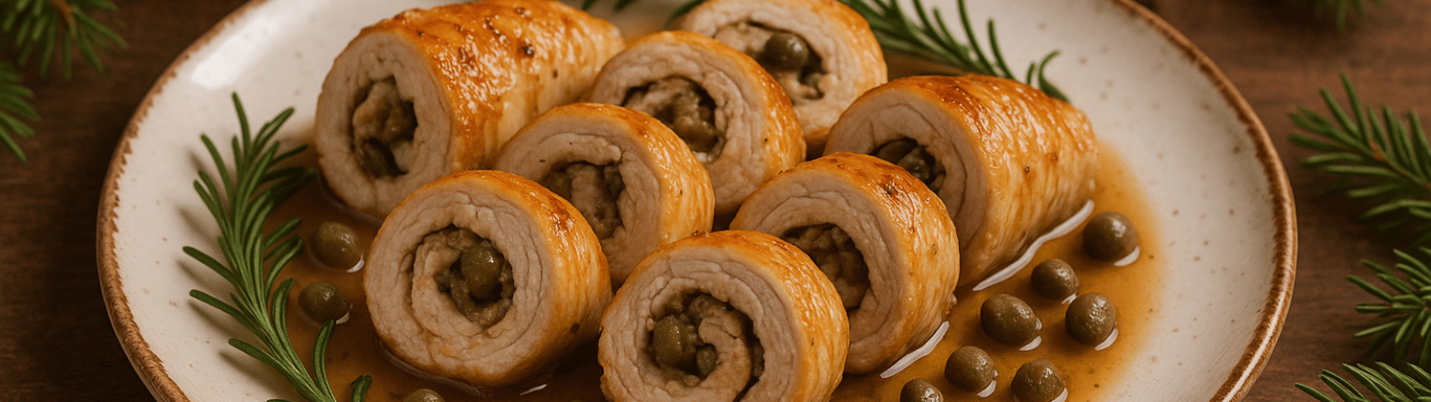 Involtini di Tacchino con Capperi – Secondo Piatto di Natale Facile e ...