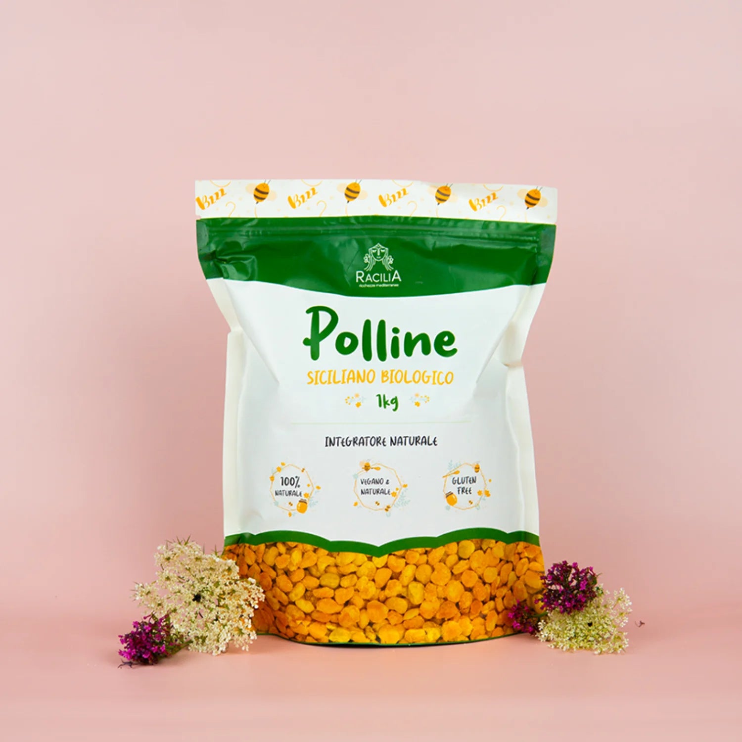 Polline da Agricoltura Biologica - 100% Siciliano – Racilia